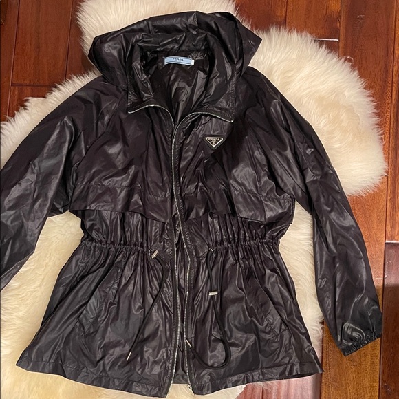 Prada | Jackets & Coats | Prada Black Jacket For Women | Poshmark